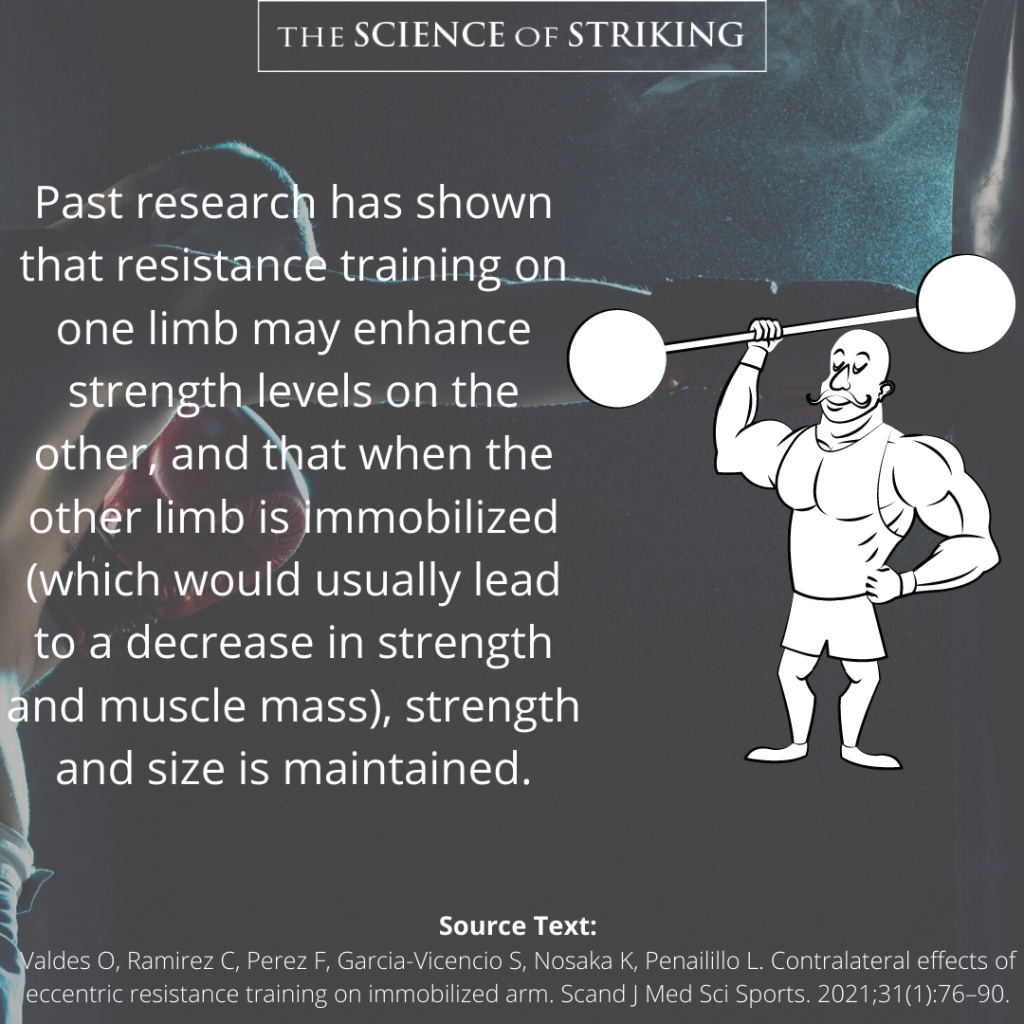 THE IMPORTANCE OF CROSS EDUCATION - The Science Of Striking