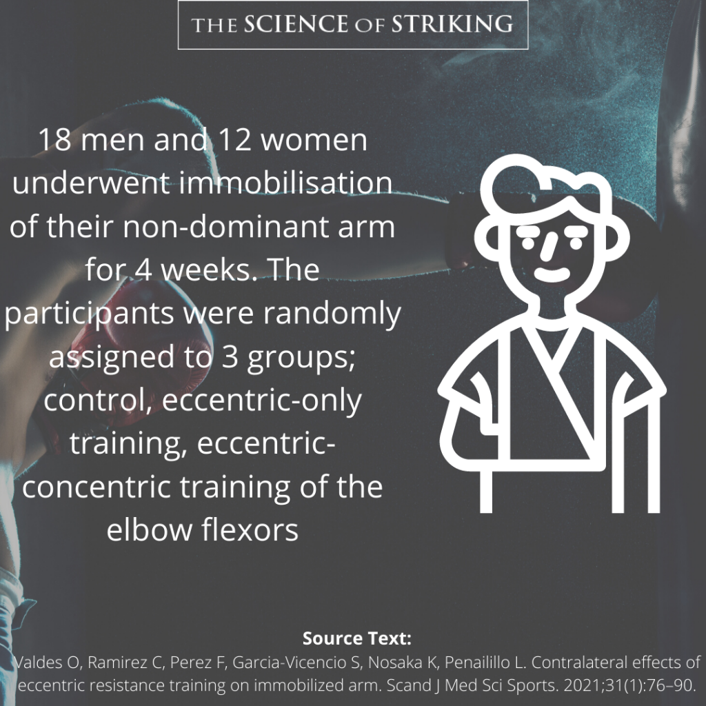 THE IMPORTANCE OF CROSS EDUCATION - The Science Of Striking