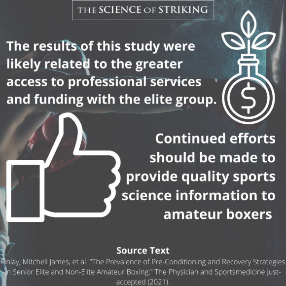 POTENTIATION AND RECOVERY STRATEGIES IN BOXING - The Science Of Striking