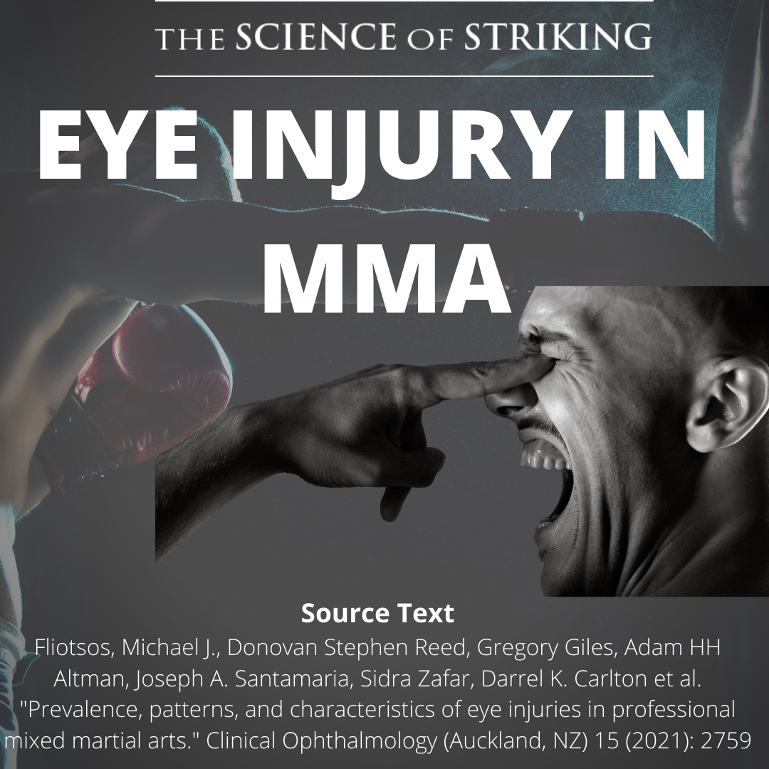 PREVALENCE OF EYE INJURIES IN MMA - The Science Of Striking